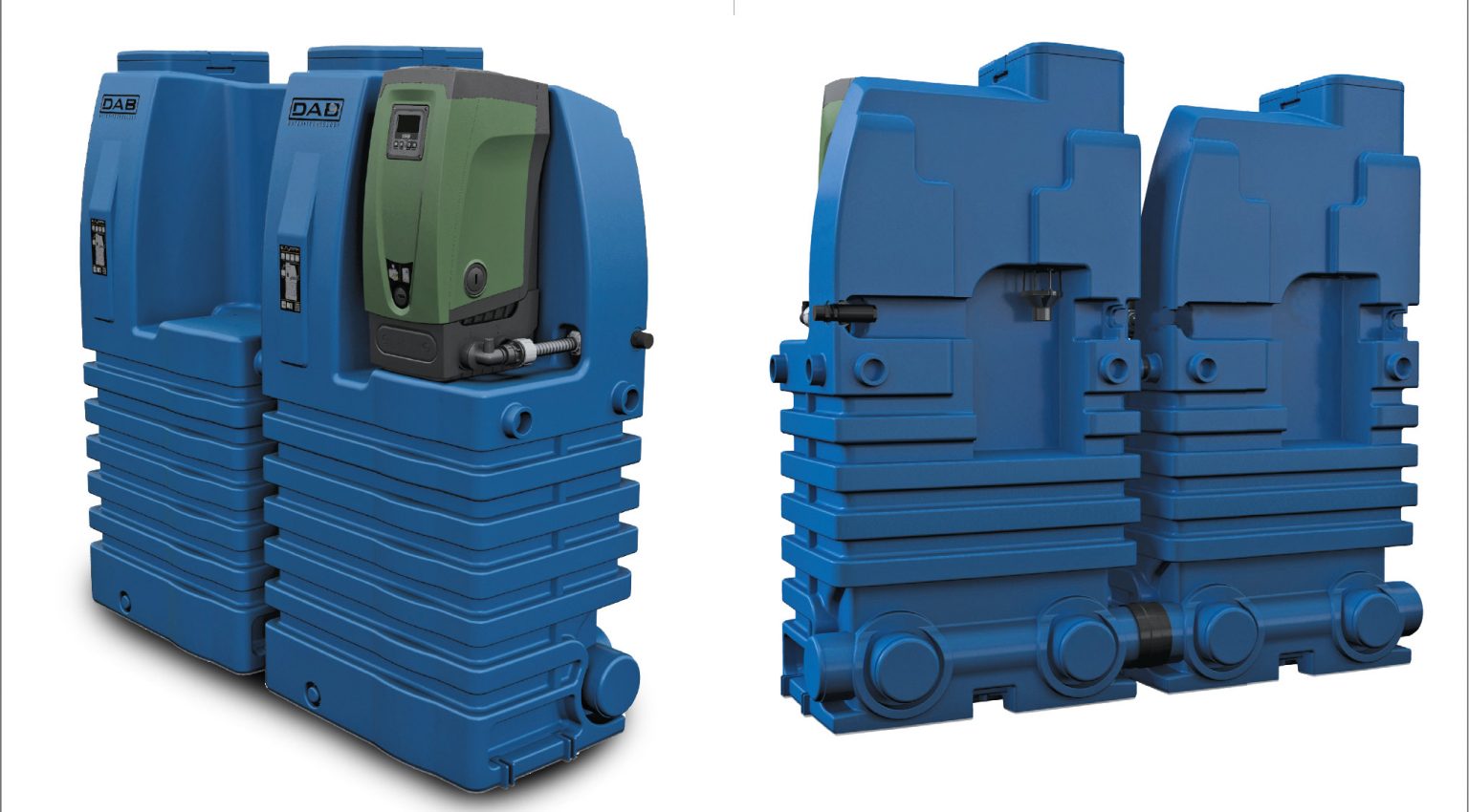 Easytank breektank DAB | Drinkwater opslagtank | Mezutec